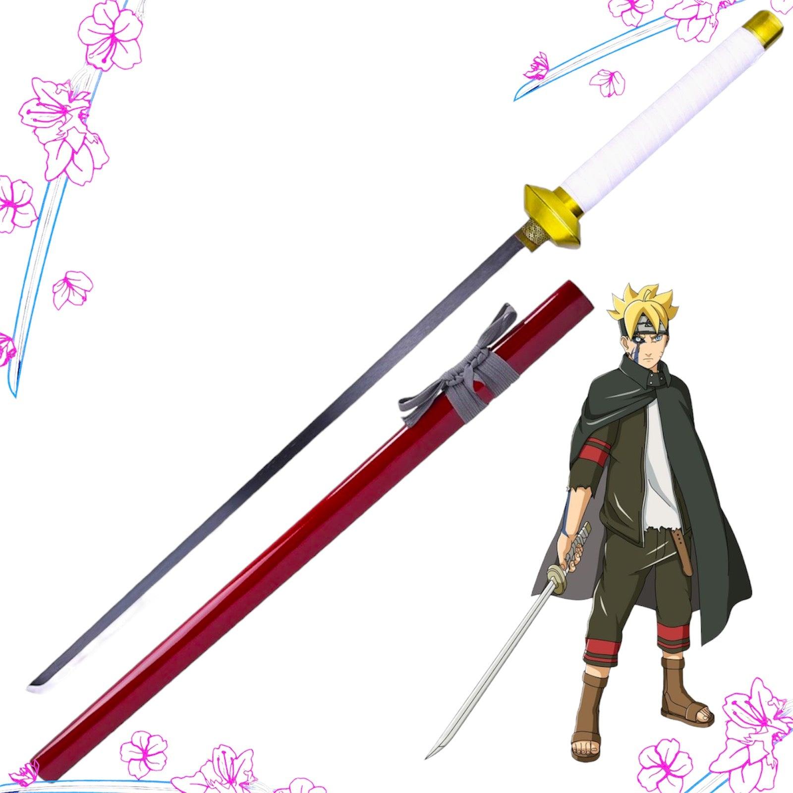 Boruto Uzumaki Edelstahl-Katana – Blade of Anime